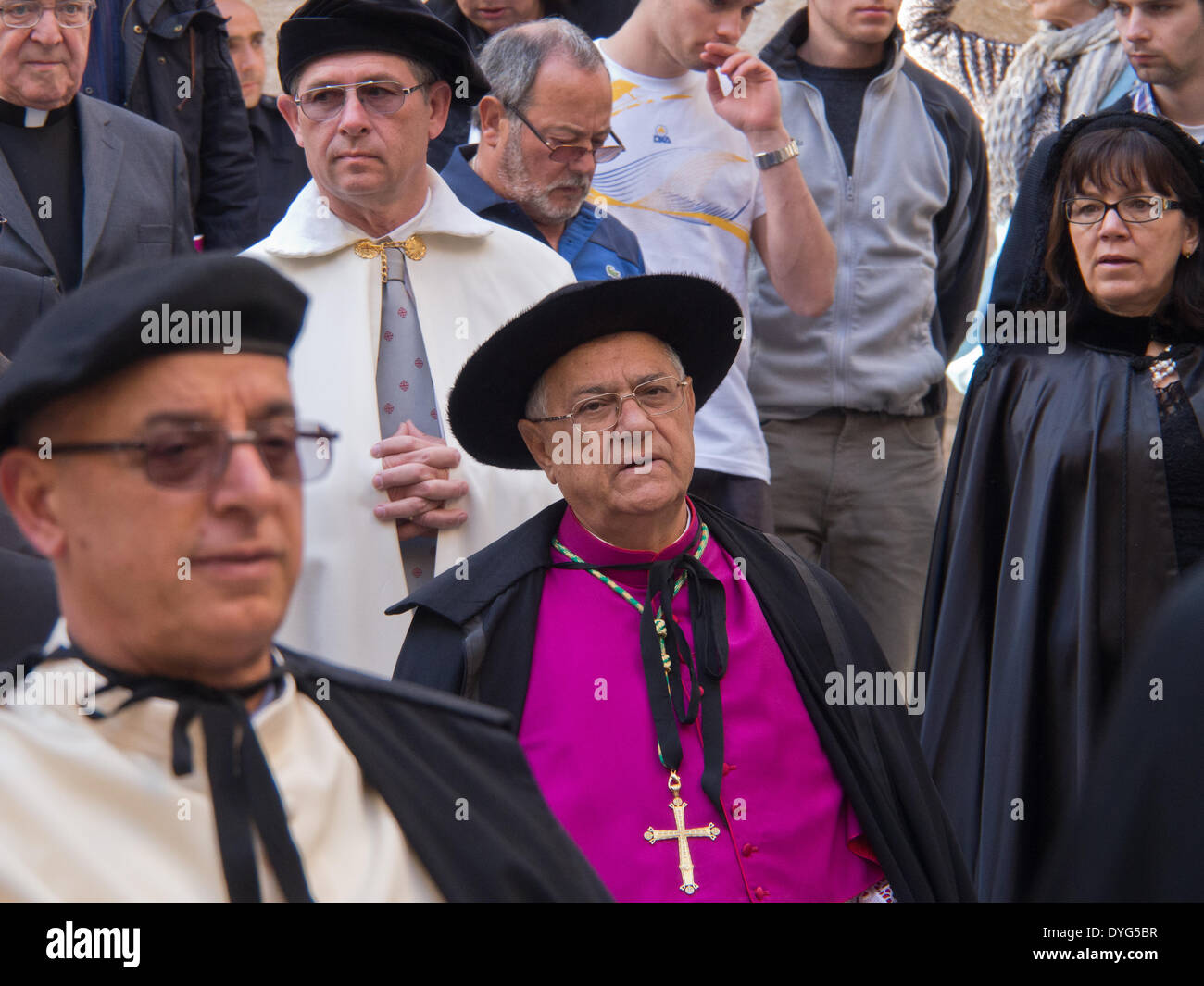 Jerusalem, Israel. 17th Apr, 2014. Archbishop FOUAD TWAL, Latin ...