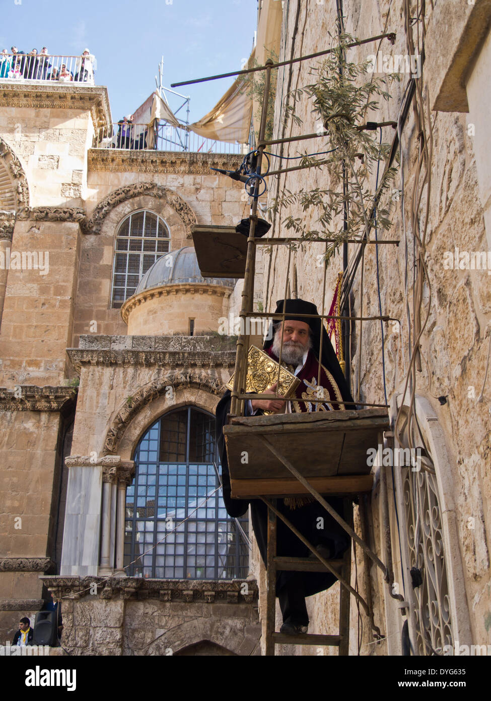 Holy Sepulchre Church Ladder High Resolution Stock Photography and ...