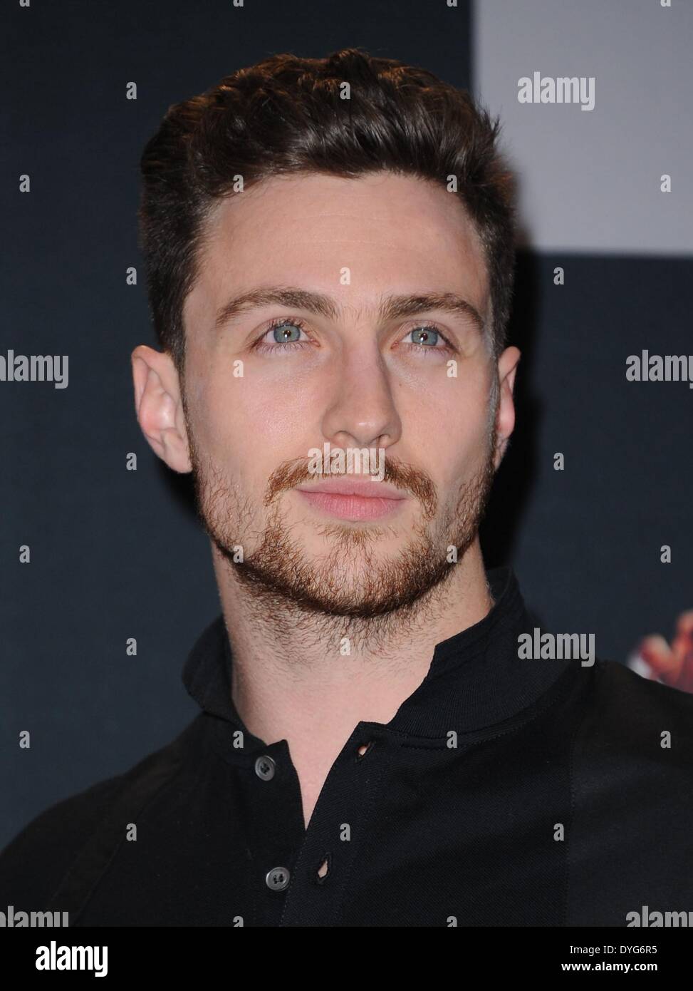 Los Angeles, California, USA. 13th Apr, 2014. British actor Aaron ...