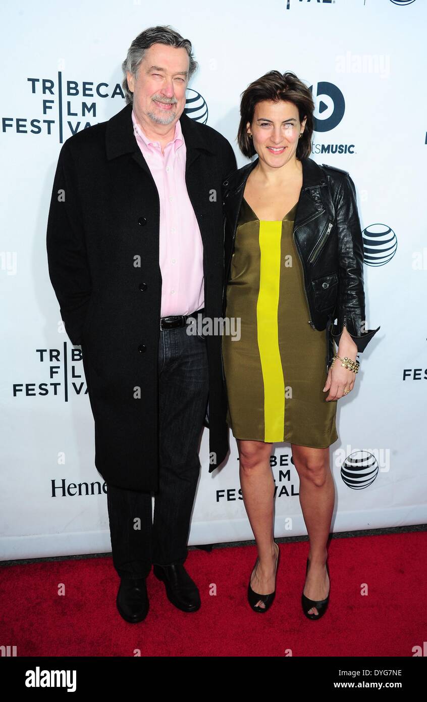 New York, NY, USA. 16th Apr, 2014. Geoff Gilmore, Genna Terranova at ...