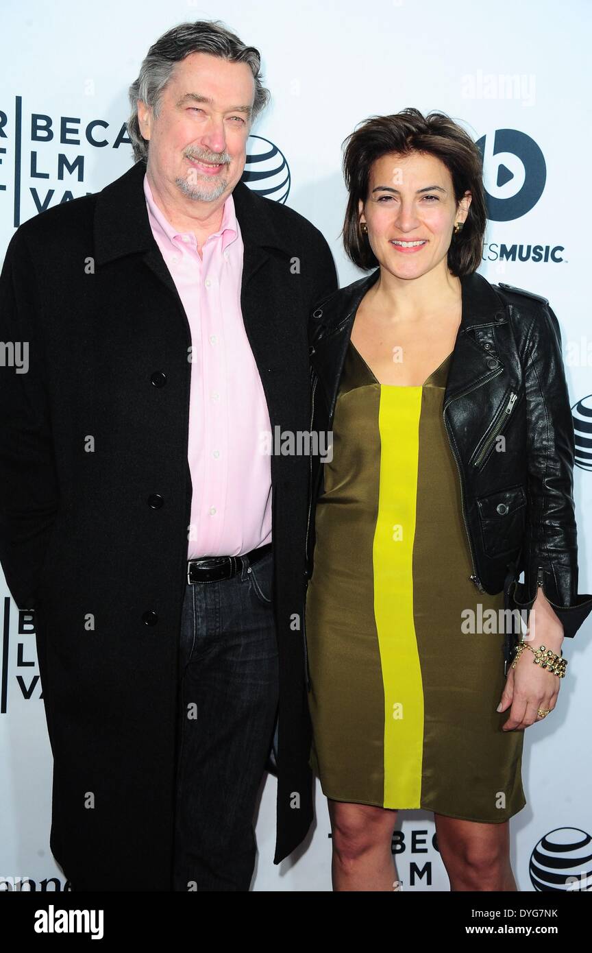New York, NY, USA. 16th Apr, 2014. Geoff Gilmore, Genna Terranova at ...