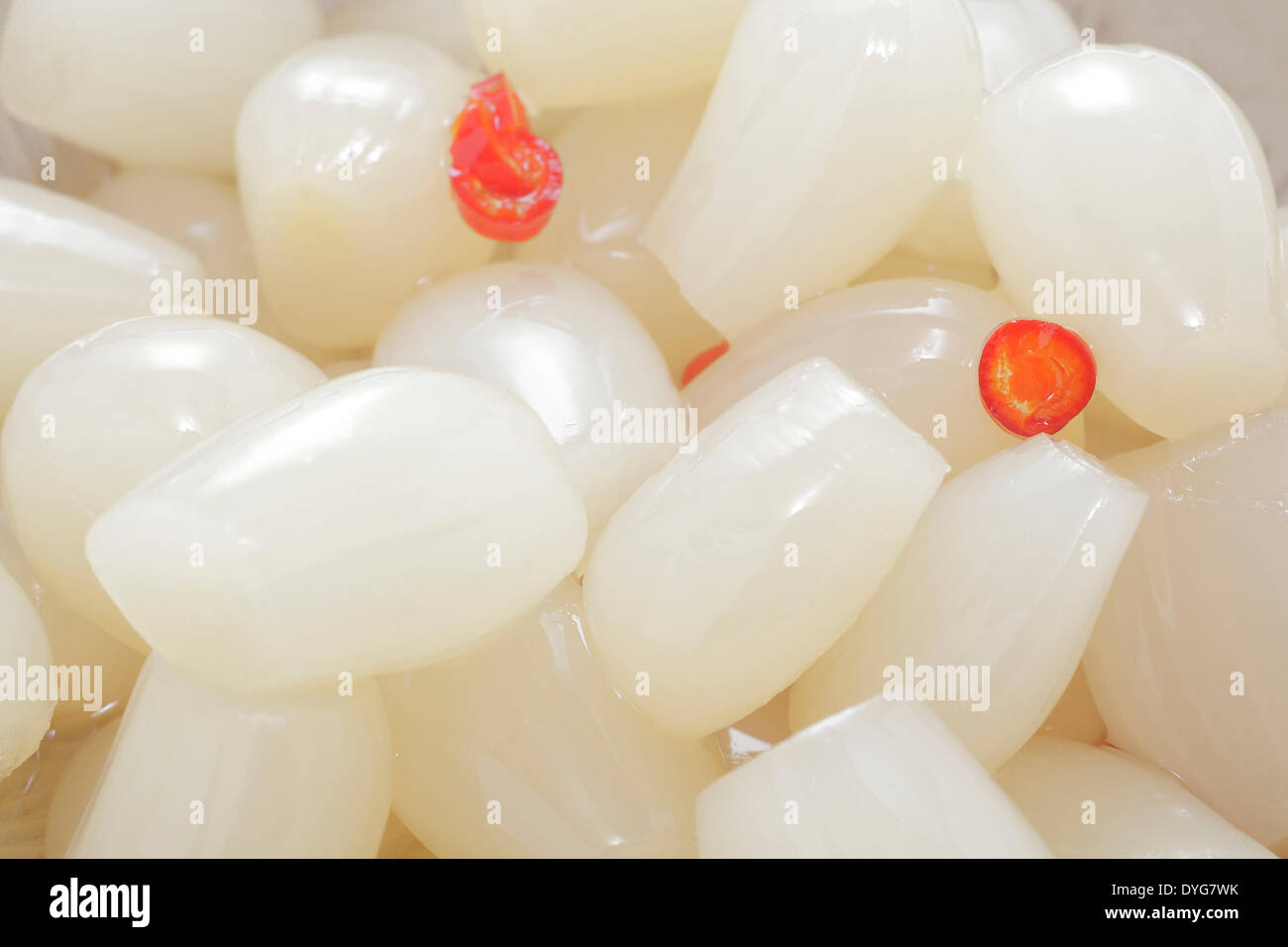 Pickled scallion hi-res stock photography and images - Alamy