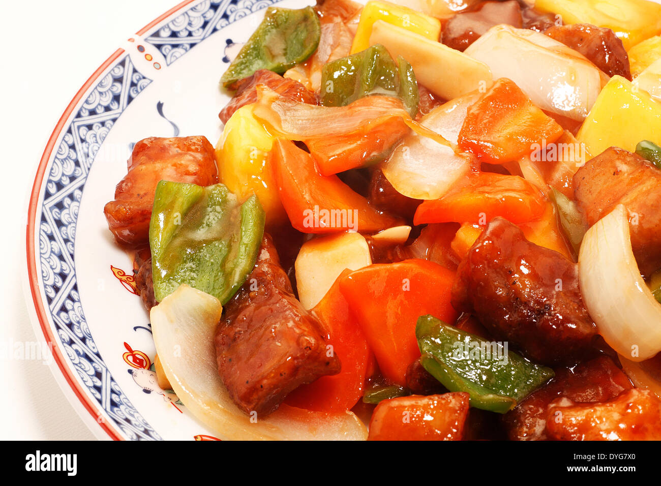 Chinese style marinated pork Stock Photo - Alamy