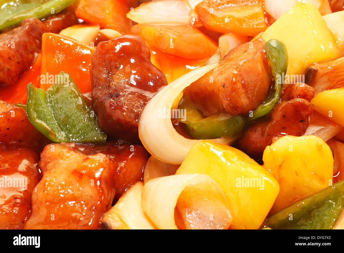 Chinese style marinated pork Stock Photo - Alamy