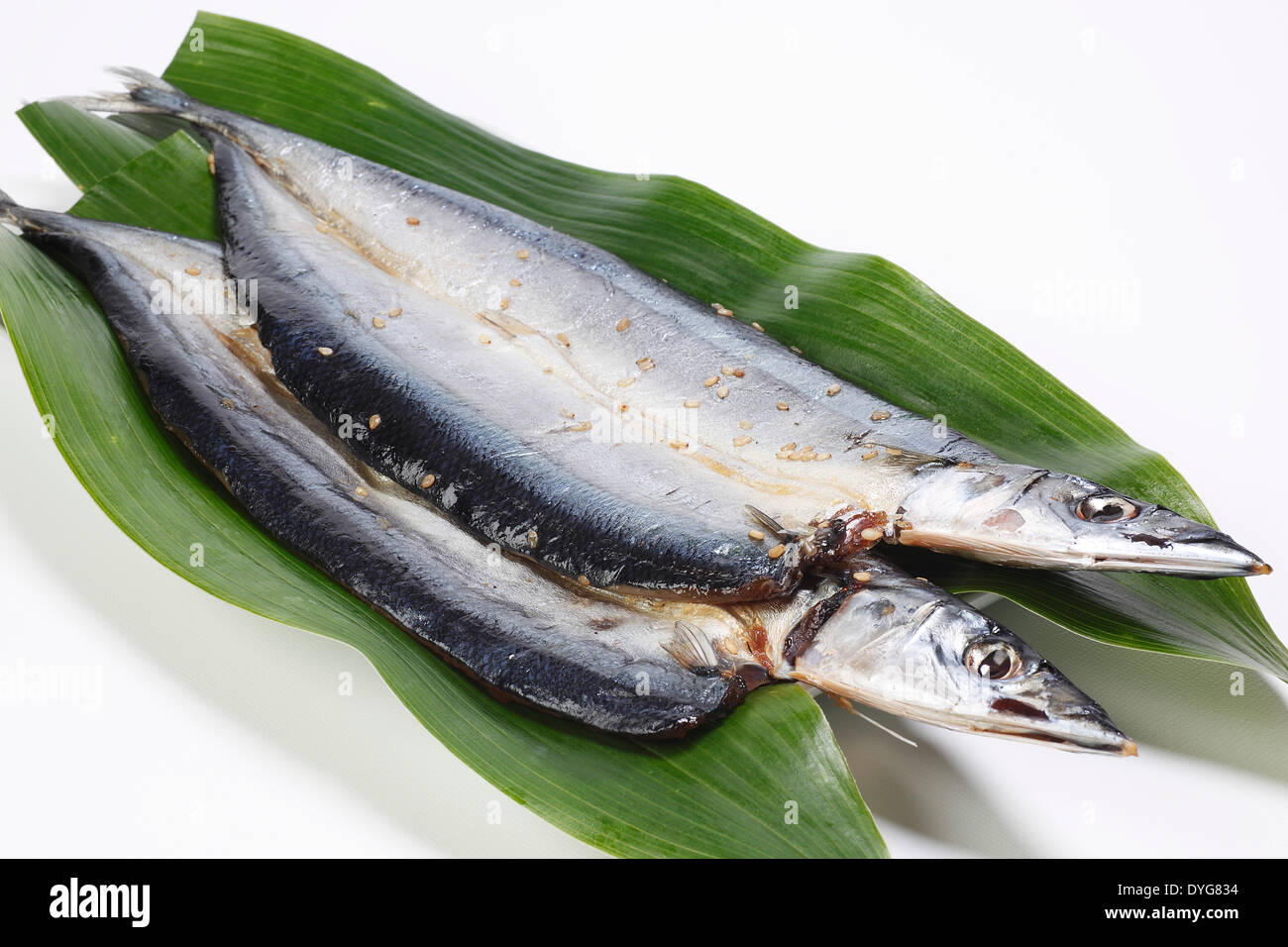 Japanese style marinated fish Stock Photo - Alamy