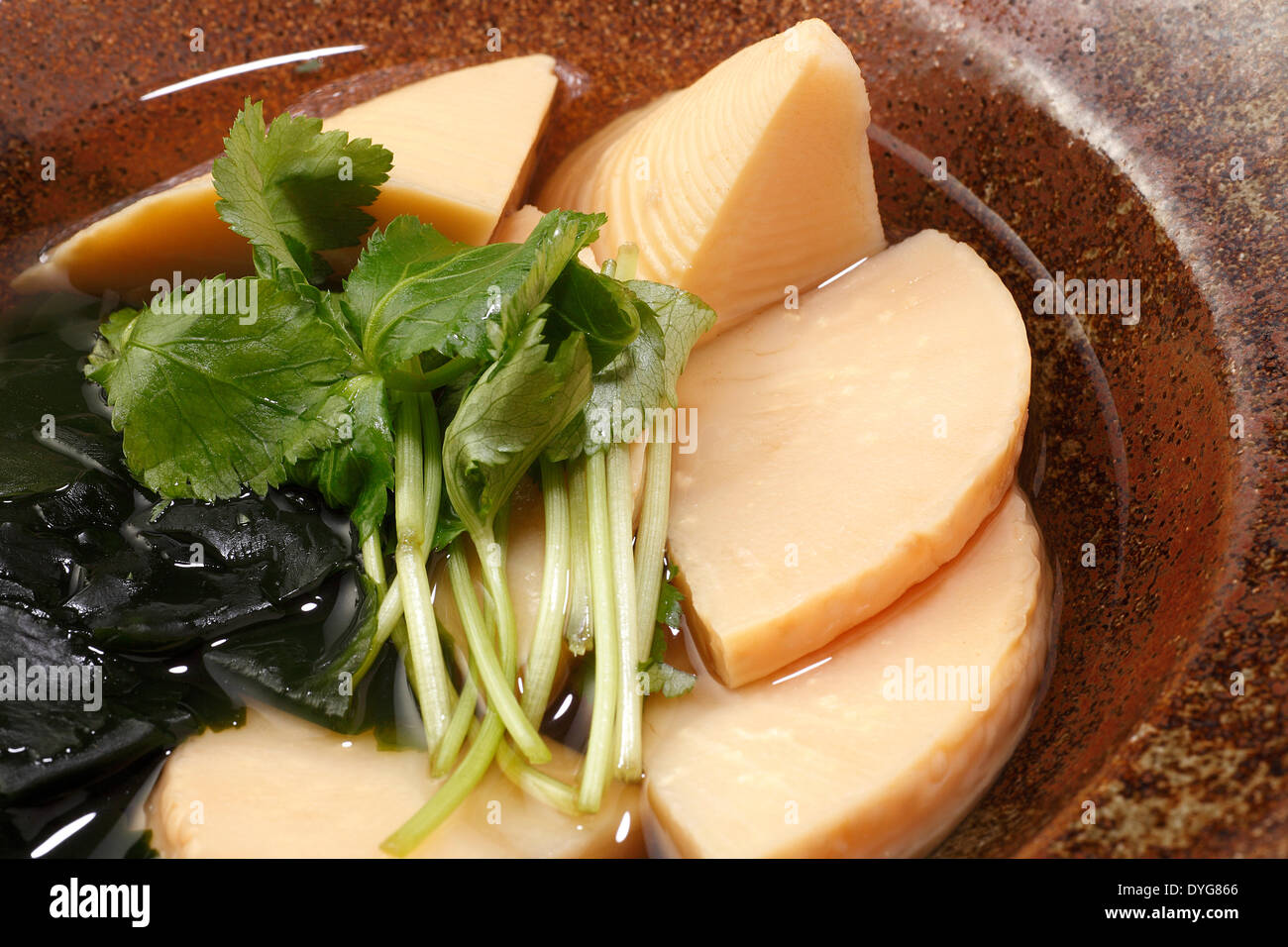 Boiled bamboo shoots Stock Photo - Alamy