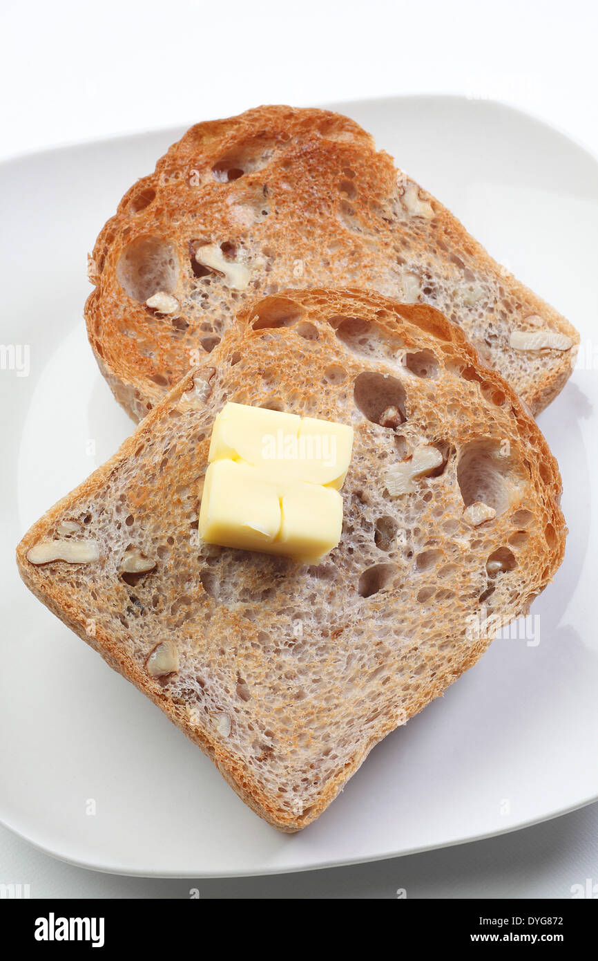 Bread and butter Stock Photo - Alamy