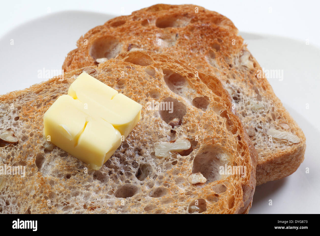 Bread and butter Stock Photo - Alamy