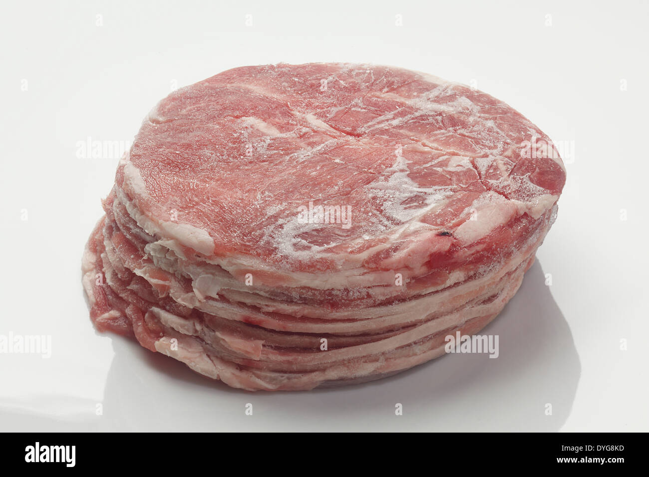 Frozen lamb meat Stock Photo - Alamy