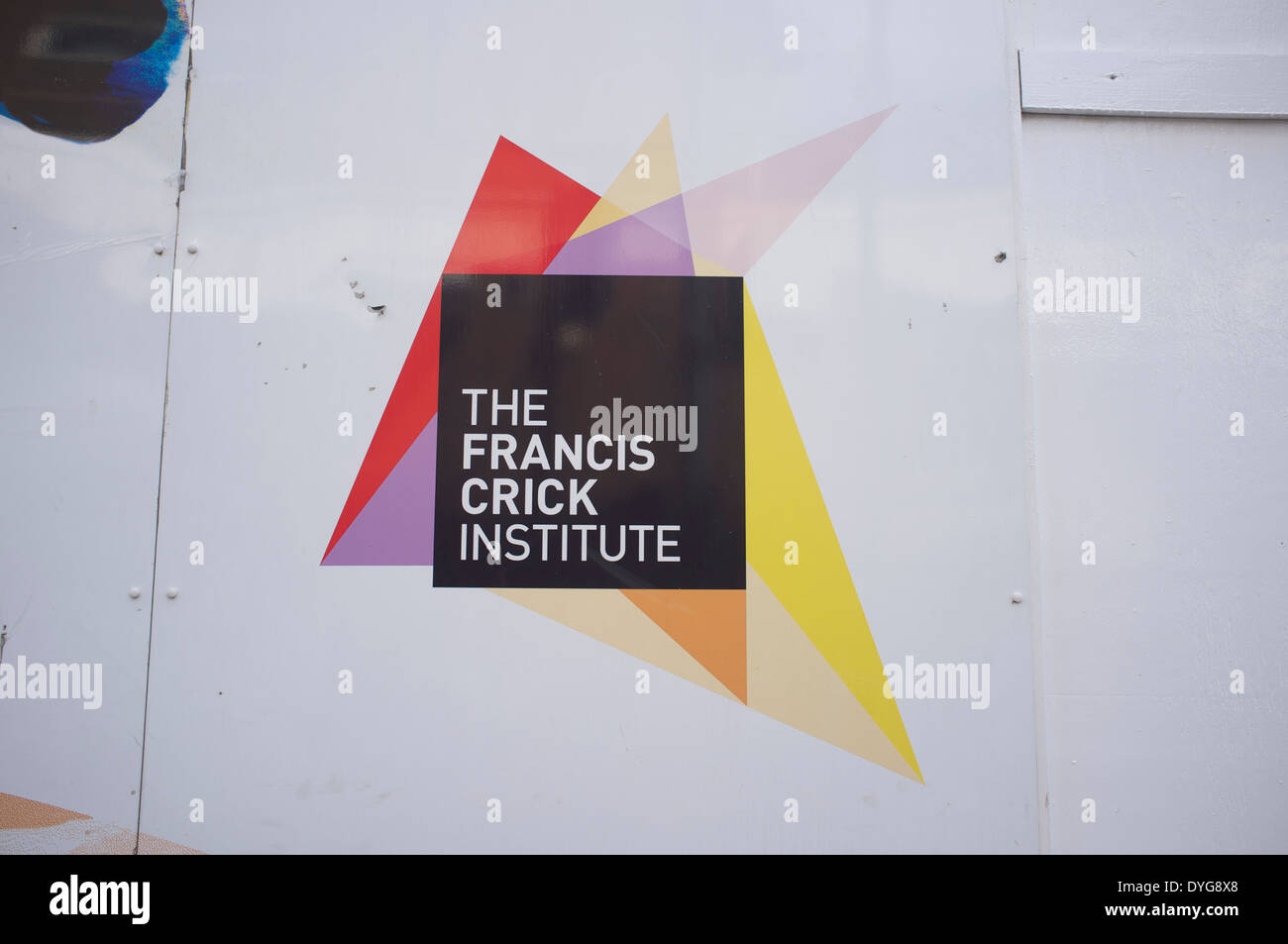 Logo of Francis Crick Institute in Camden London Stock Photo - Alamy