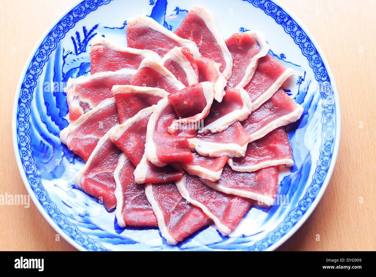 Raw duck meat Stock Photo - Alamy