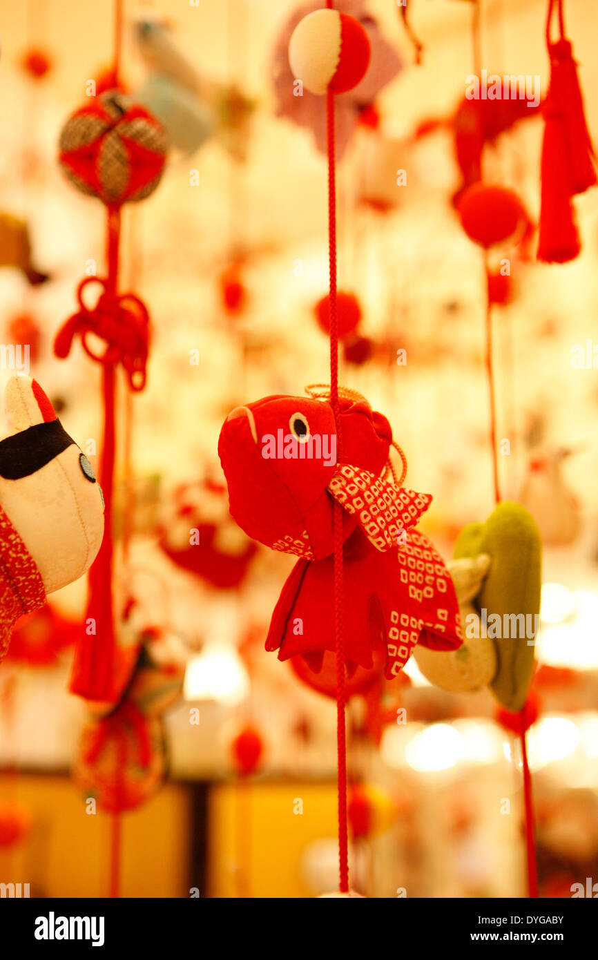 Japanese Hanging Dolls Stock Photo - Alamy