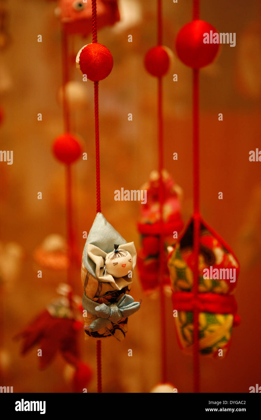 Japanese Hanging Dolls Stock Photo - Alamy
