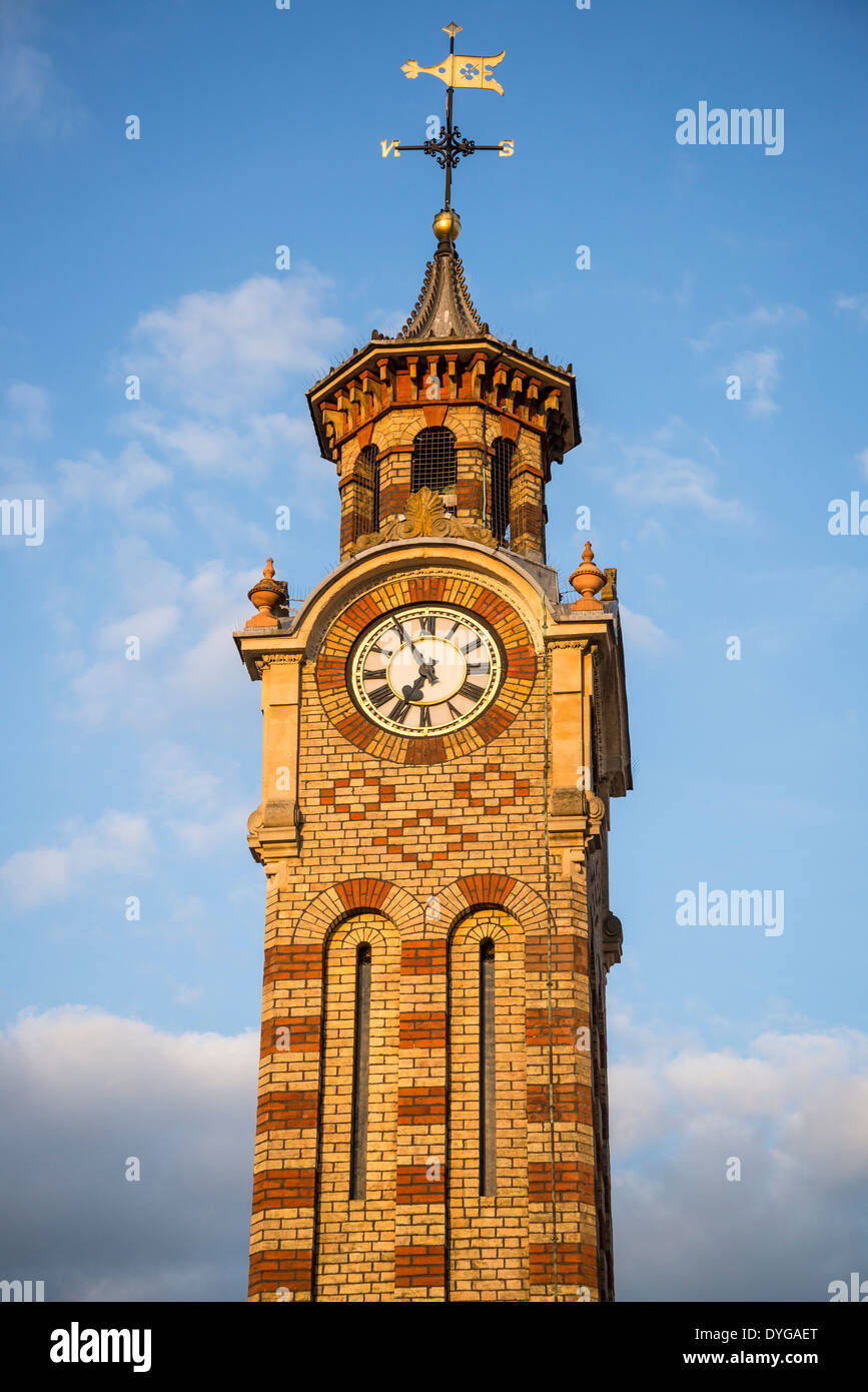 Clock tower in Epsom town centre, Surrey, England, UK Stock Photo - Alamy