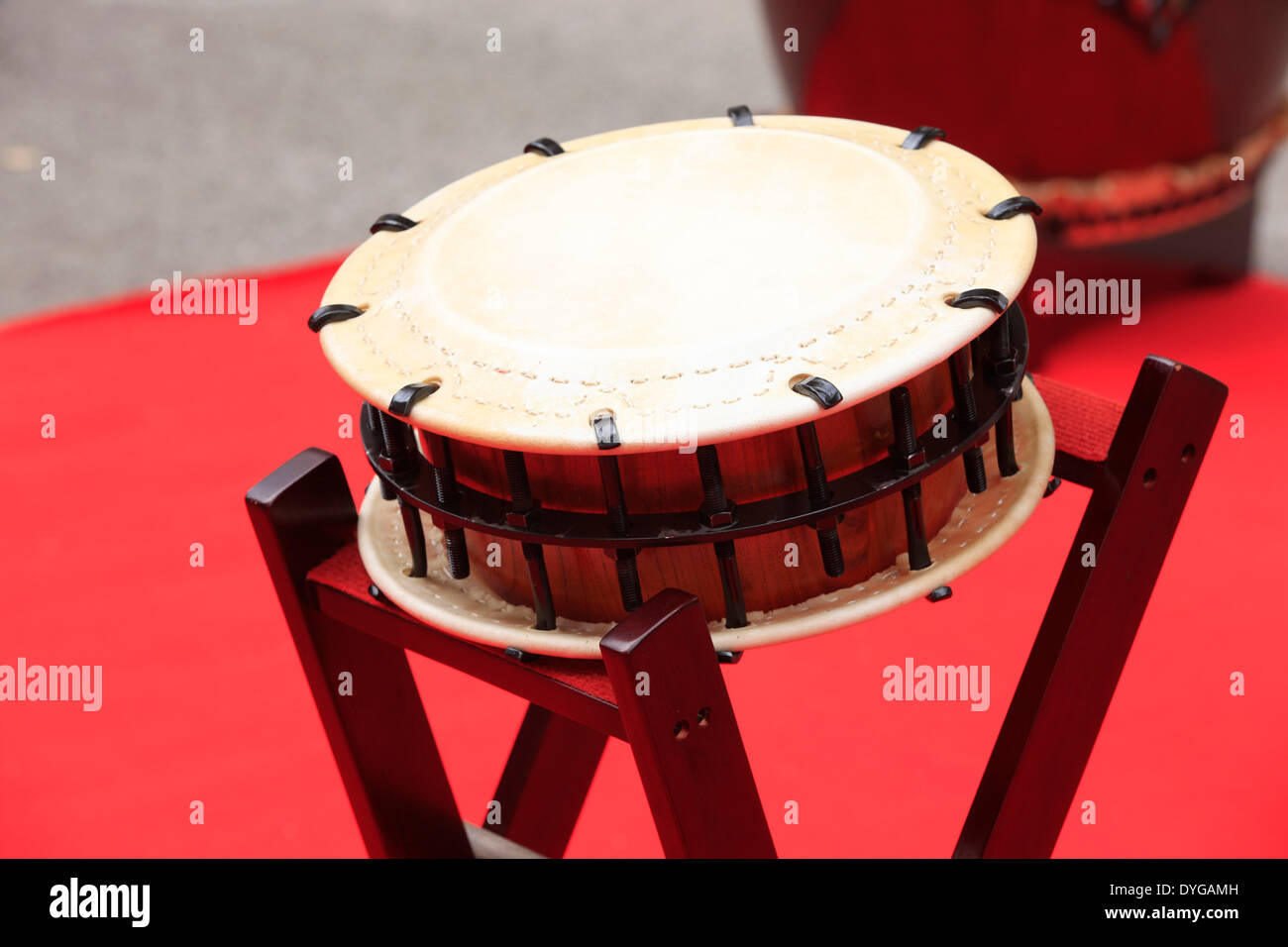 Japanese Taiko Drums Stock Photo - Alamy