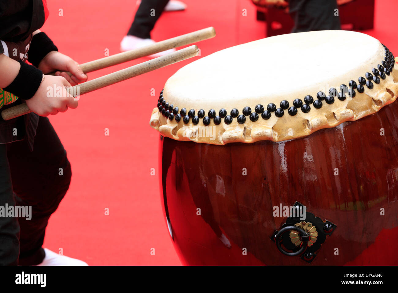 Japanese Taiko Drums Stock Photo - Alamy