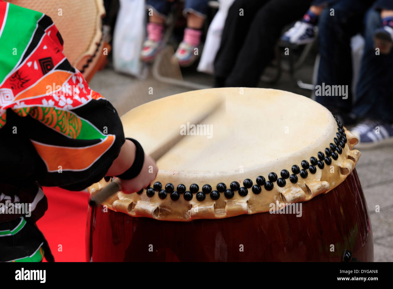 Japanese Taiko Drums Stock Photo - Alamy