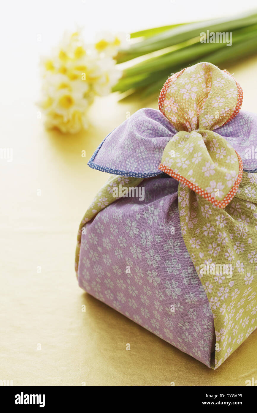 Japanese style wrapping cloth Stock Photo - Alamy