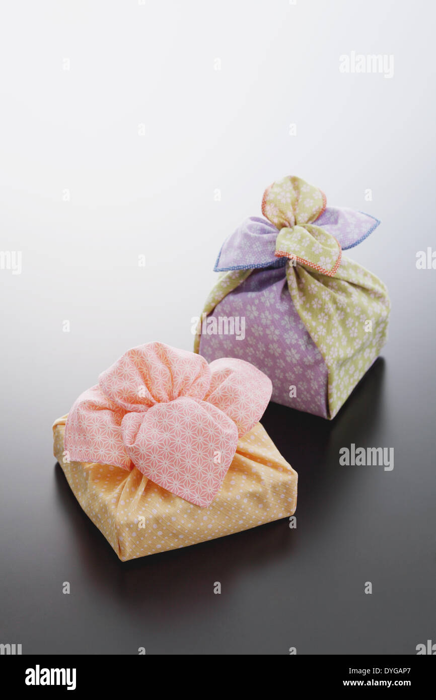 Japanese style wrapping cloths Stock Photo - Alamy