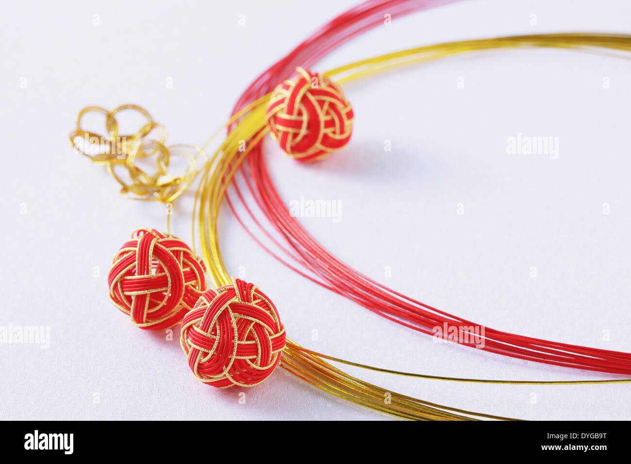 Japanese style envelope wrapping cord Stock Photo - Alamy