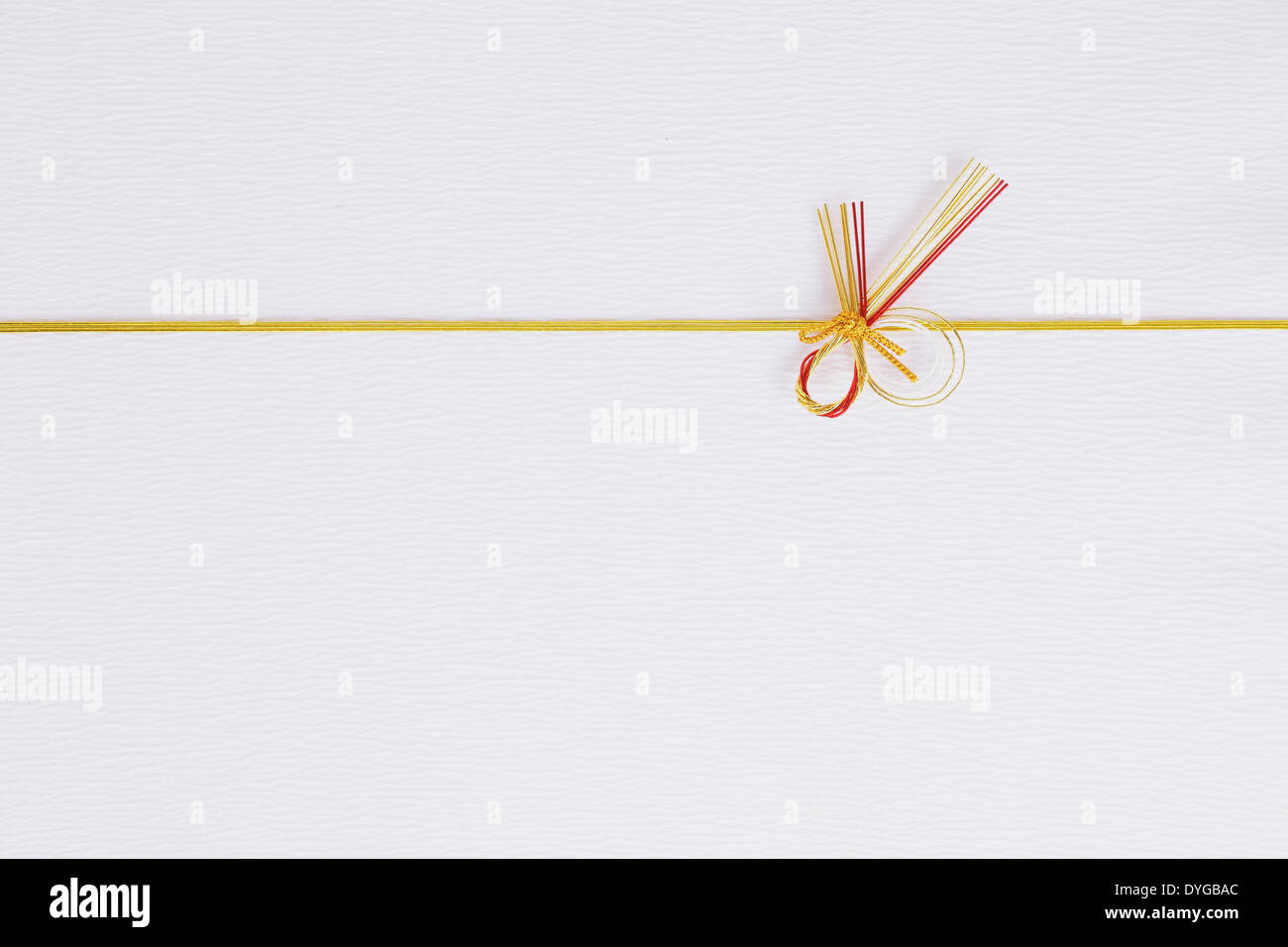 Japanese style envelope wrapping cord Stock Photo - Alamy