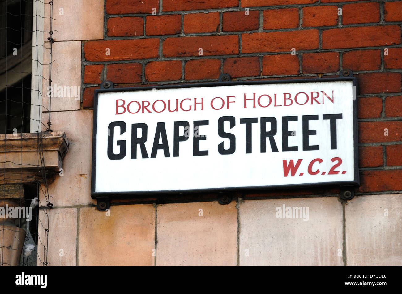 Grape street london hi-res stock photography and images - Alamy
