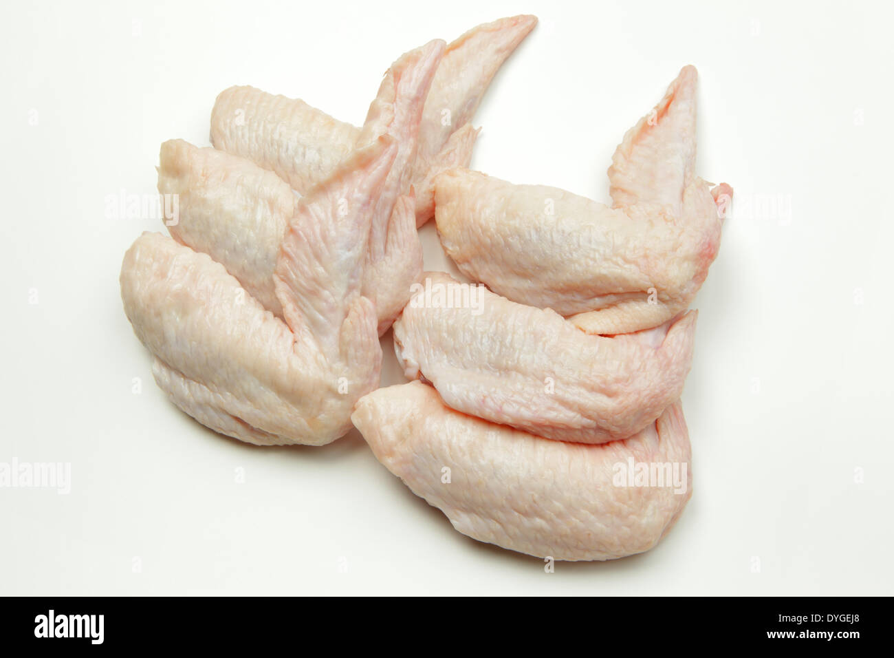 Raw chicken wings Stock Photo - Alamy