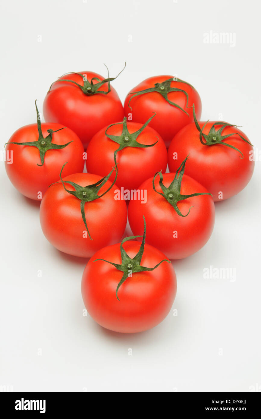 Green tomatoes with calyx hi-res stock photography and images - Alamy