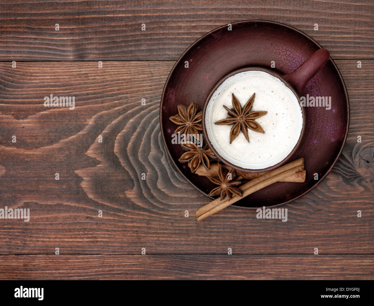 Spiced milk tea latte hi-res stock photography and images - Alamy