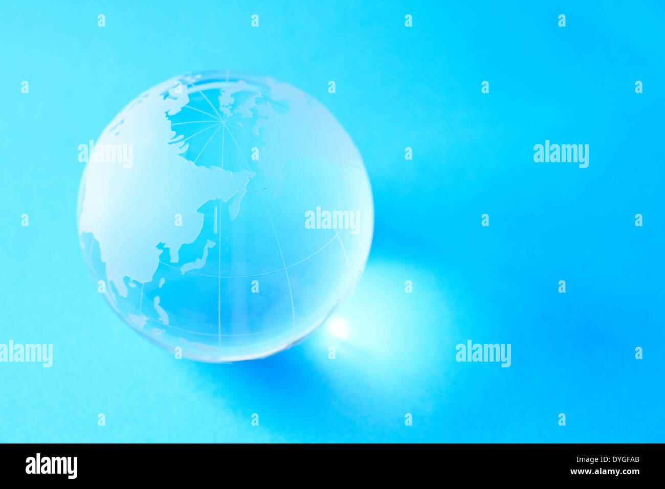 Globe with indoor reflection hi-res stock photography and images - Alamy
