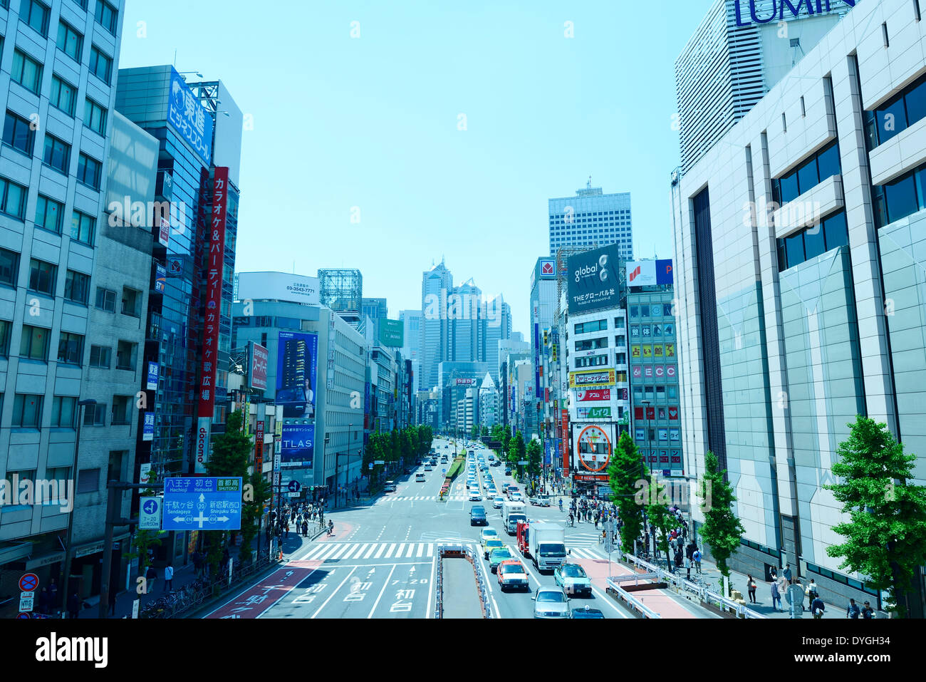 Tokyo Cityscape, Tokyo, Japan Stock Photo - Alamy