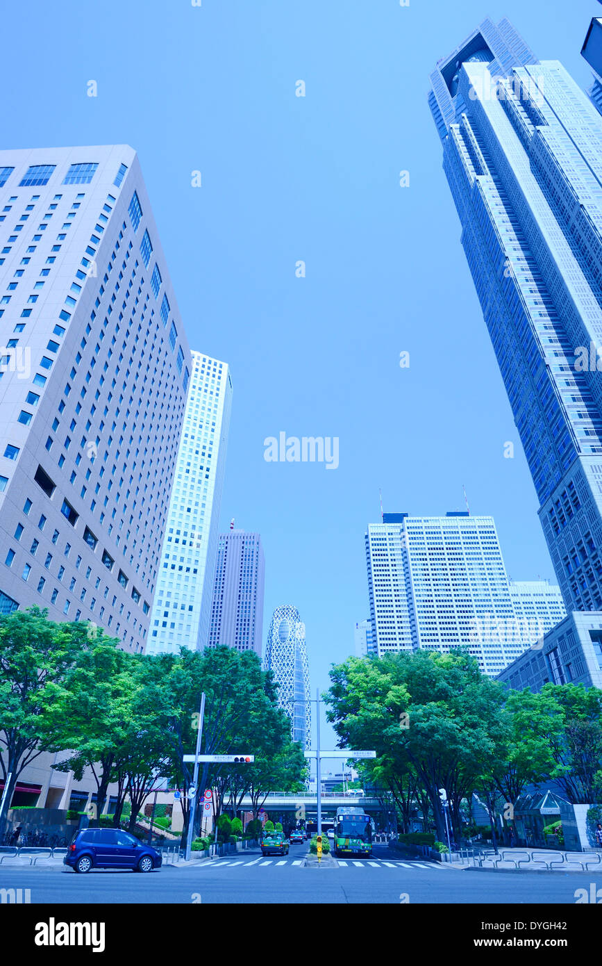 Tokyo Cityscape, Tokyo, Japan Stock Photo - Alamy