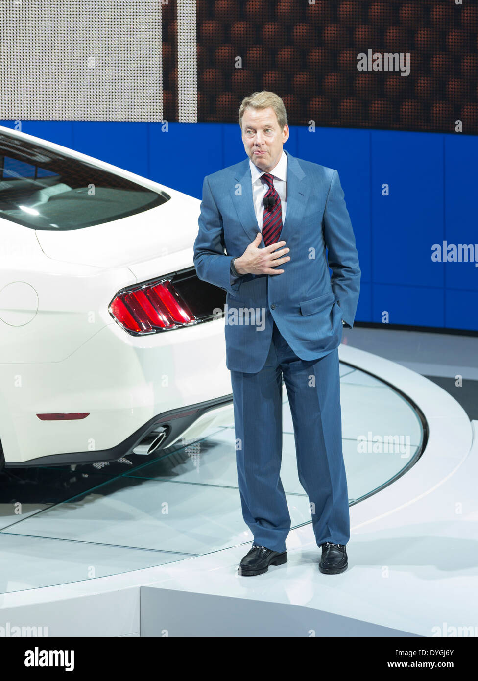 Ford Motor Company Executive Chairman Bill Ford speaks at New York ...