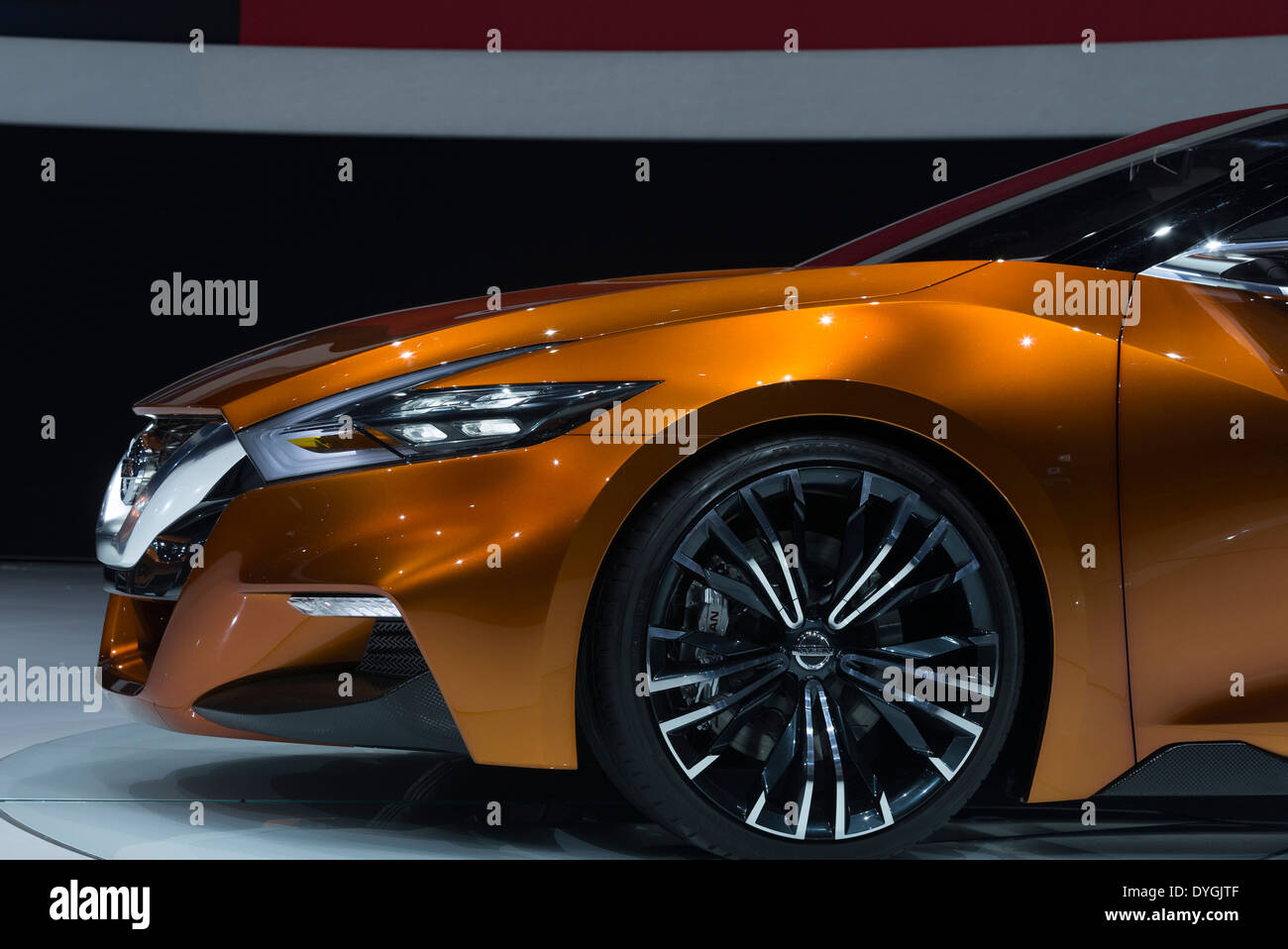 Exterior design of Nissan Murano car edition 2015 on display at New ...