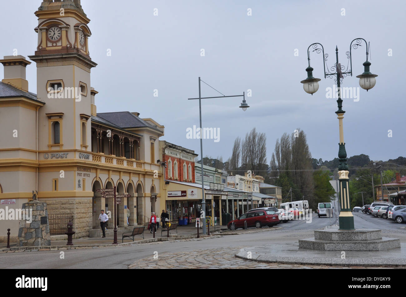 Historic Beechworth post office, Victoria Australia Stock Photo - Alamy