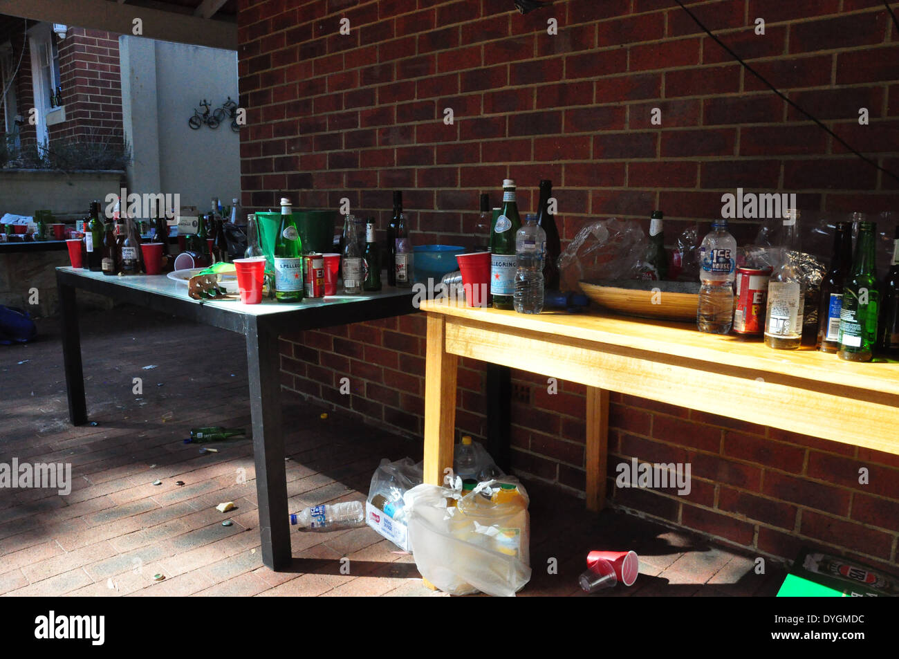 Messy House After Party High Resolution Stock Photography and Images ...