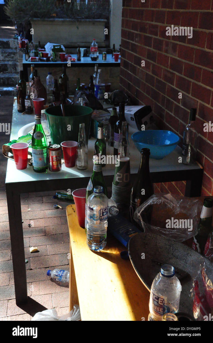 Messy House After Party High Resolution Stock Photography and Images ...