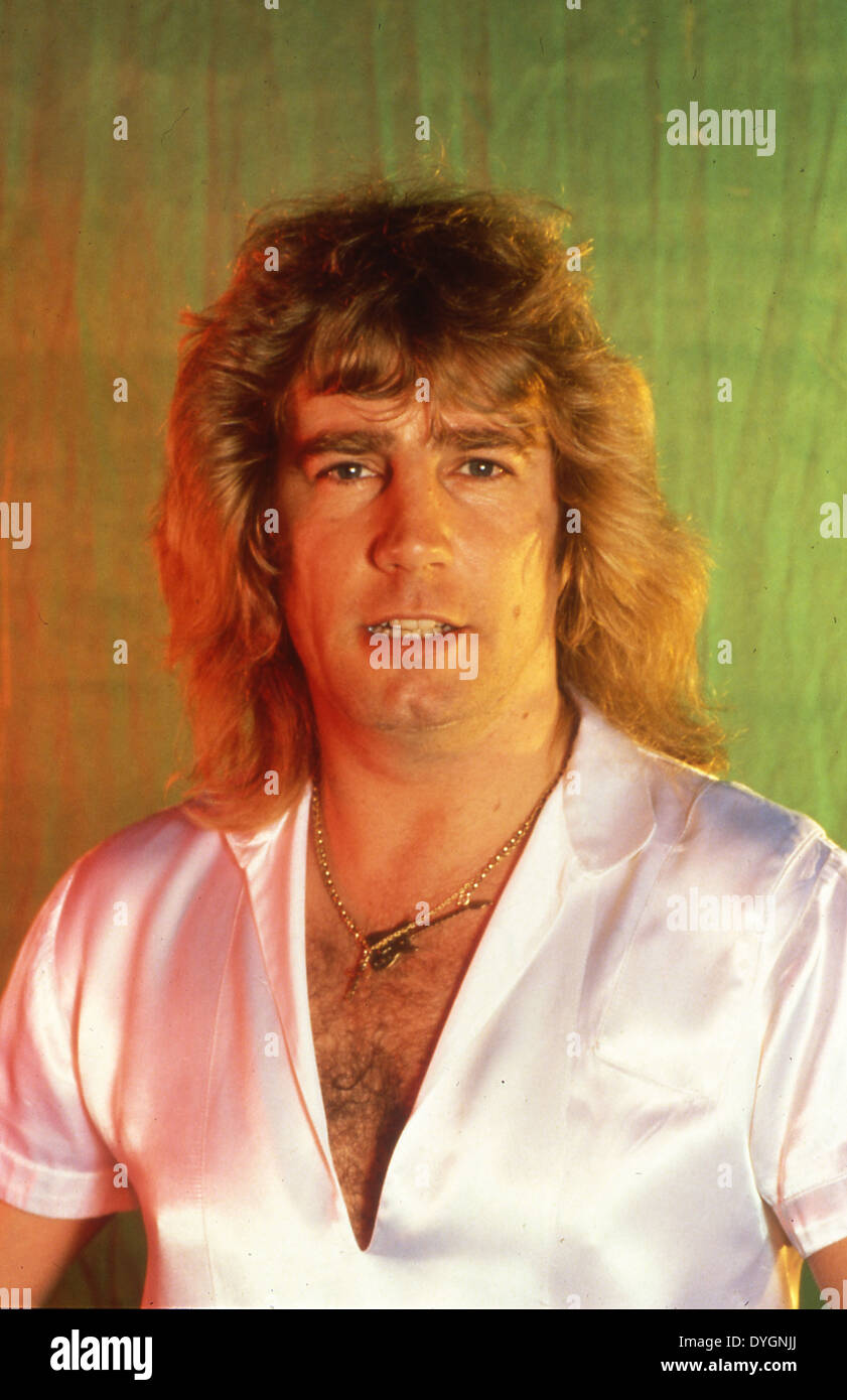 STATUS QUO UK rock group with Rick Parfitt in 1981 Photo van Houten ...