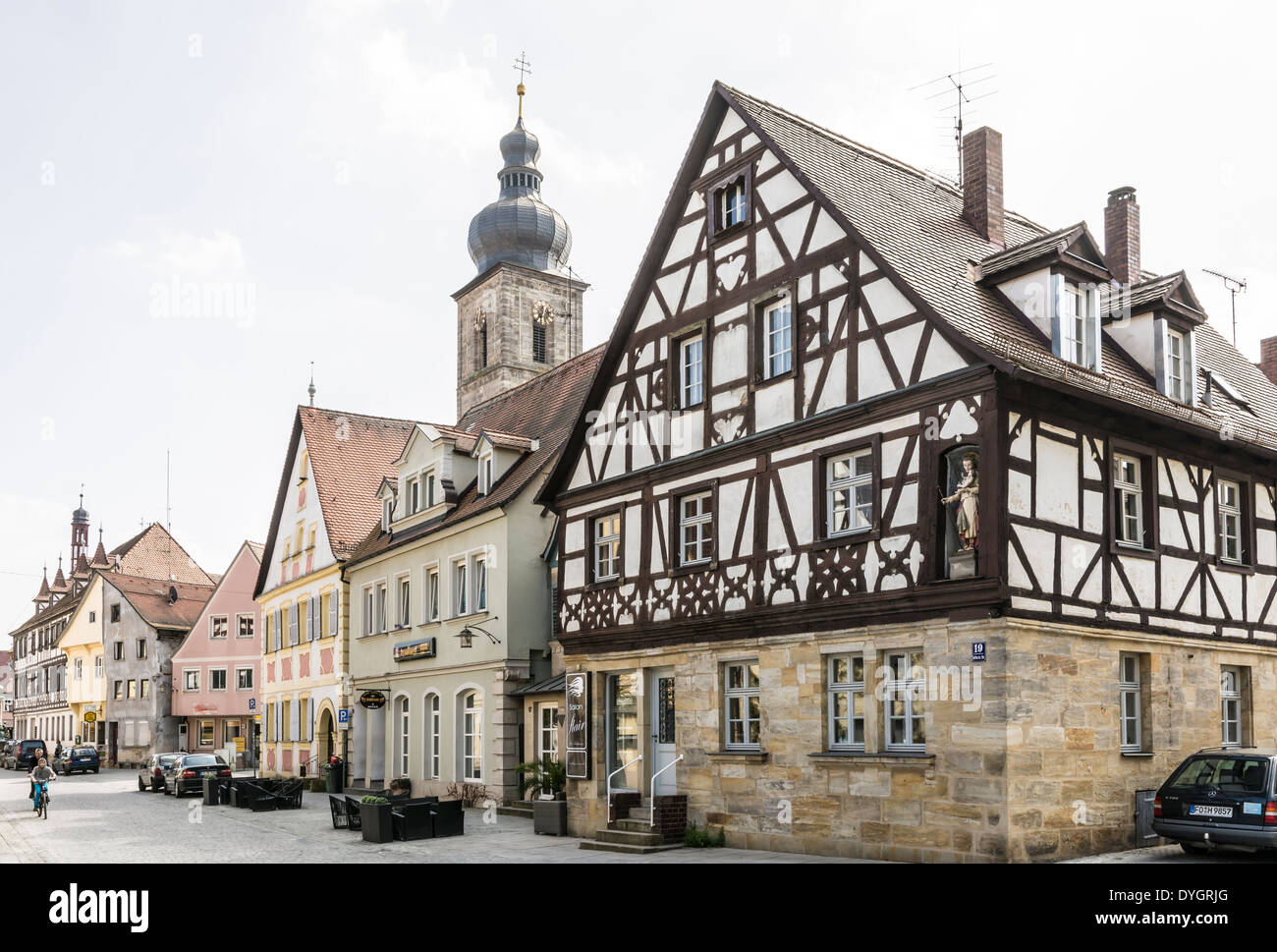 The historic town of Forchheim, Germany Stock Photo - Alamy