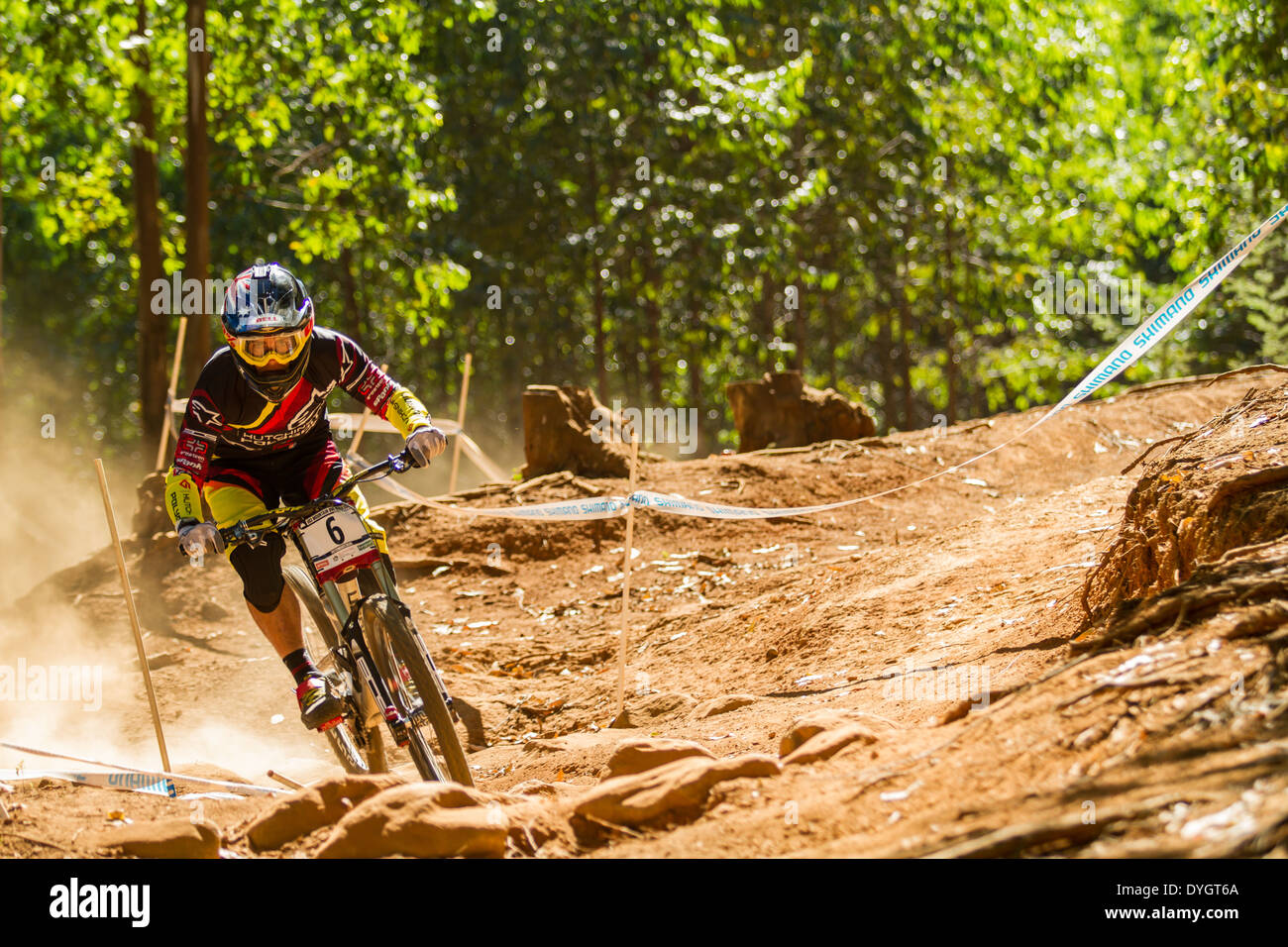 Downhill cornering hi-res stock photography and images - Alamy
