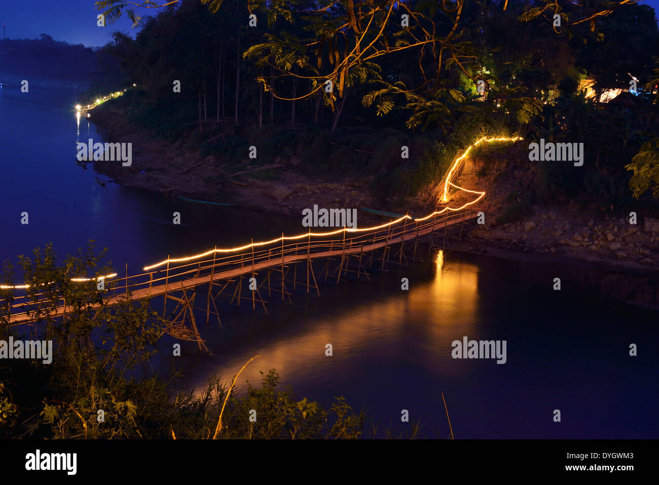 Traditional bamboo bridge hi-res stock photography and images - Alamy