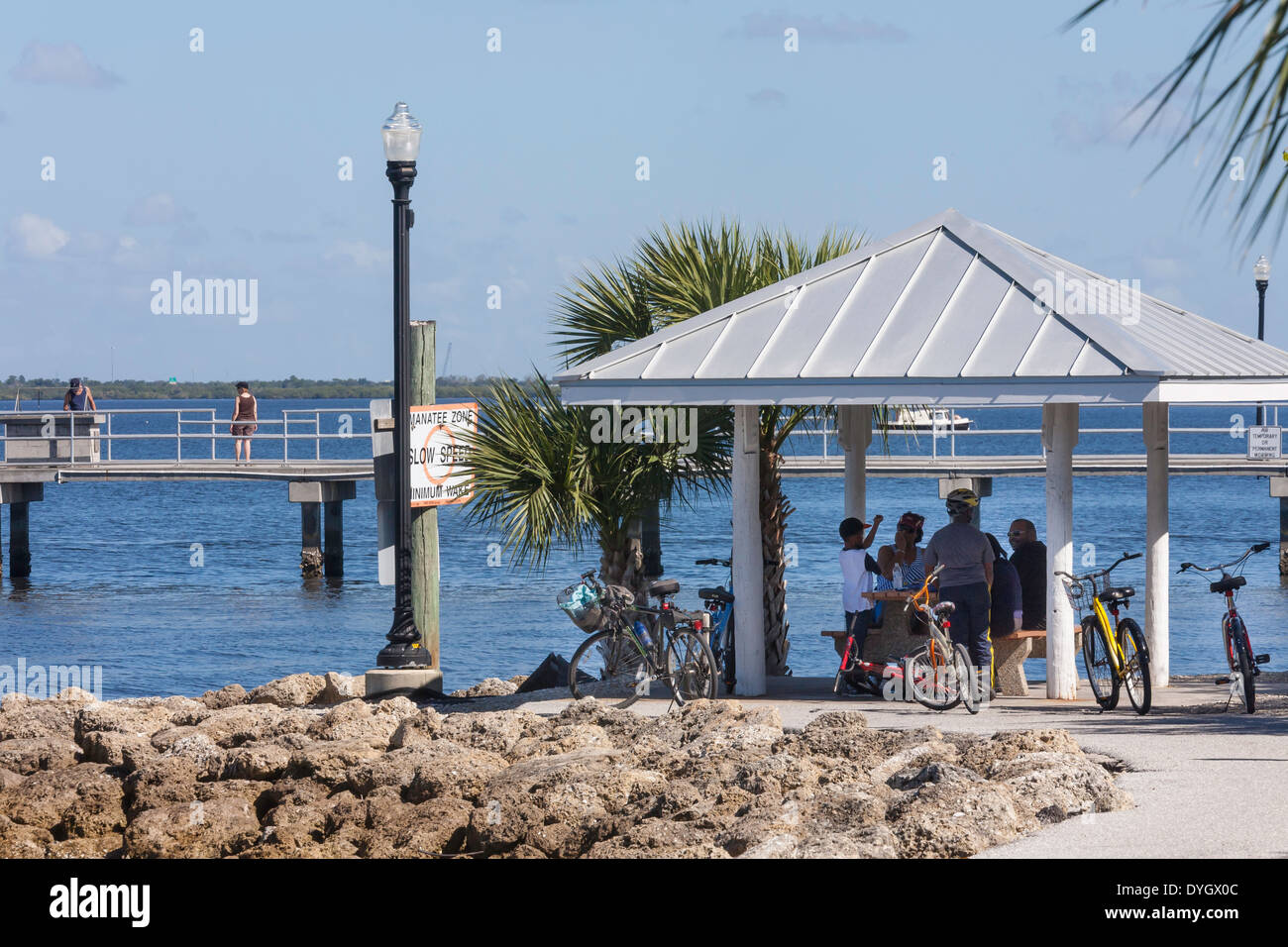 Waterfront in Punta Gorda, Florida, USA Stock Photo - Alamy