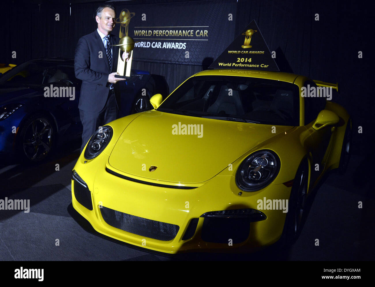 New York, World Performance Car of the Year for the Porsche 911 at the ...