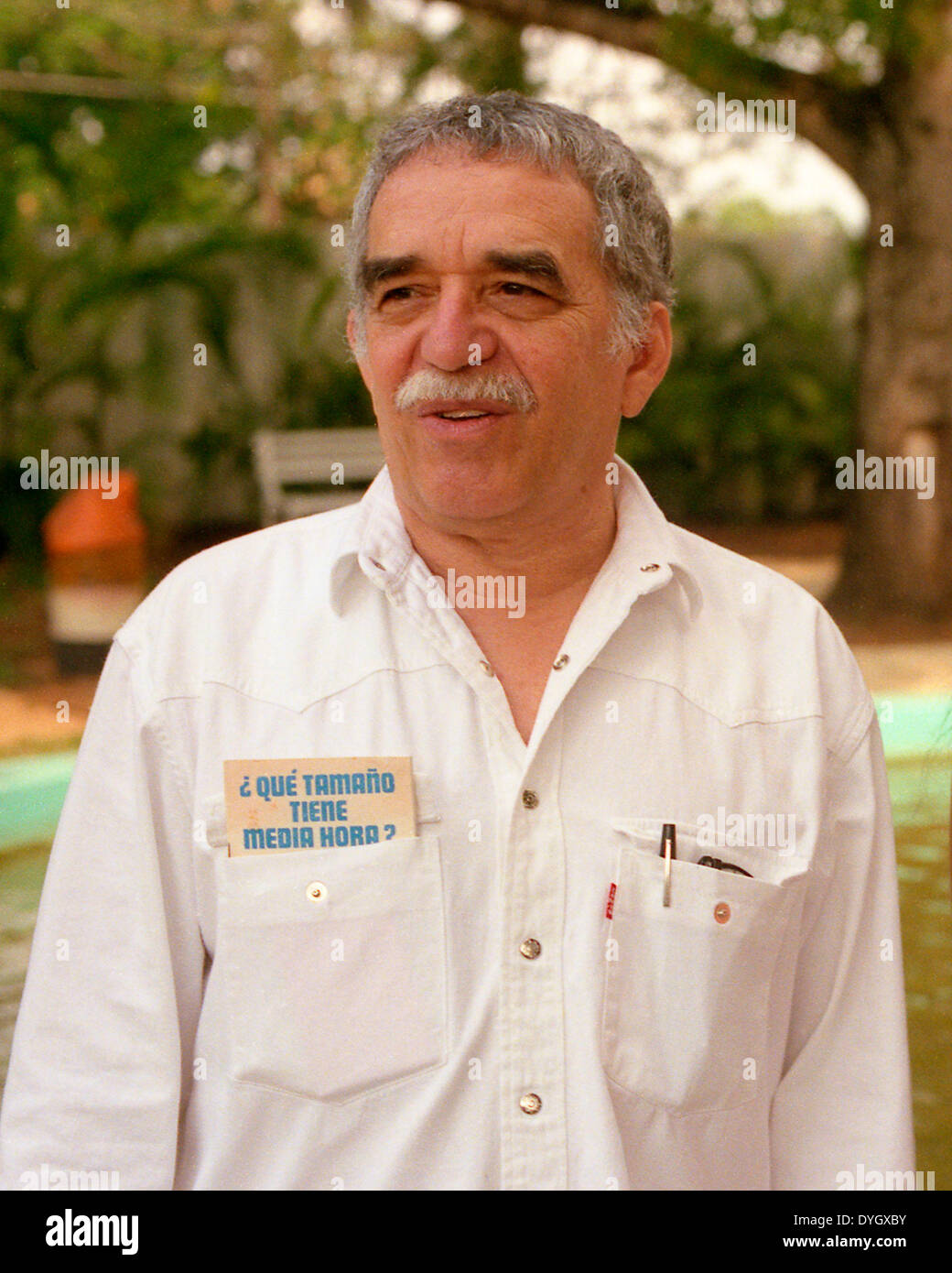 Nobel Prize Winning Colombian Writer Gabriel Garcia García Márquez