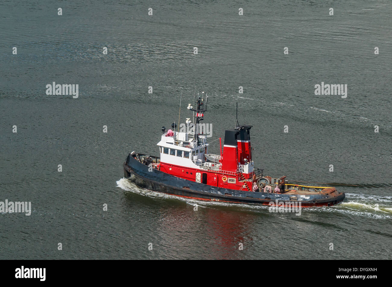 Tug Boat going to work. British Columbia. Canada Stock Photo - Alamy
