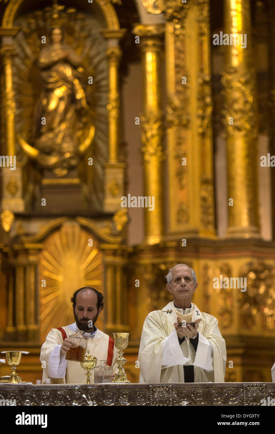 Buenos Aires, Argentina. 17th Apr, 2014. Buenos Aires' archbishop Mario ...