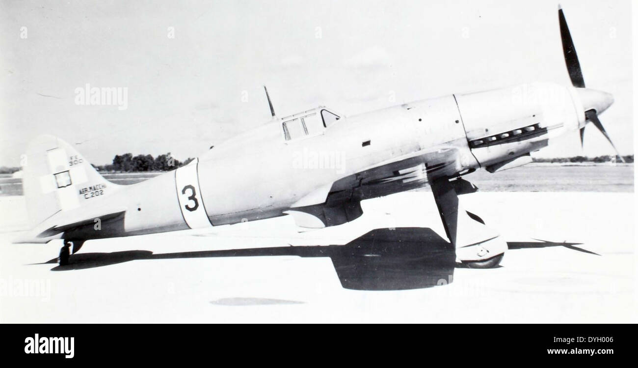 Macchi C.202 Folgore (Thunderbolt Stock Photo - Alamy