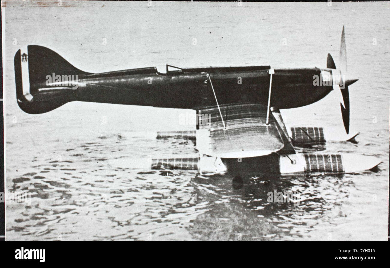 The Macchi M.C.72 was an Italian racing seaplane that set world speed ...