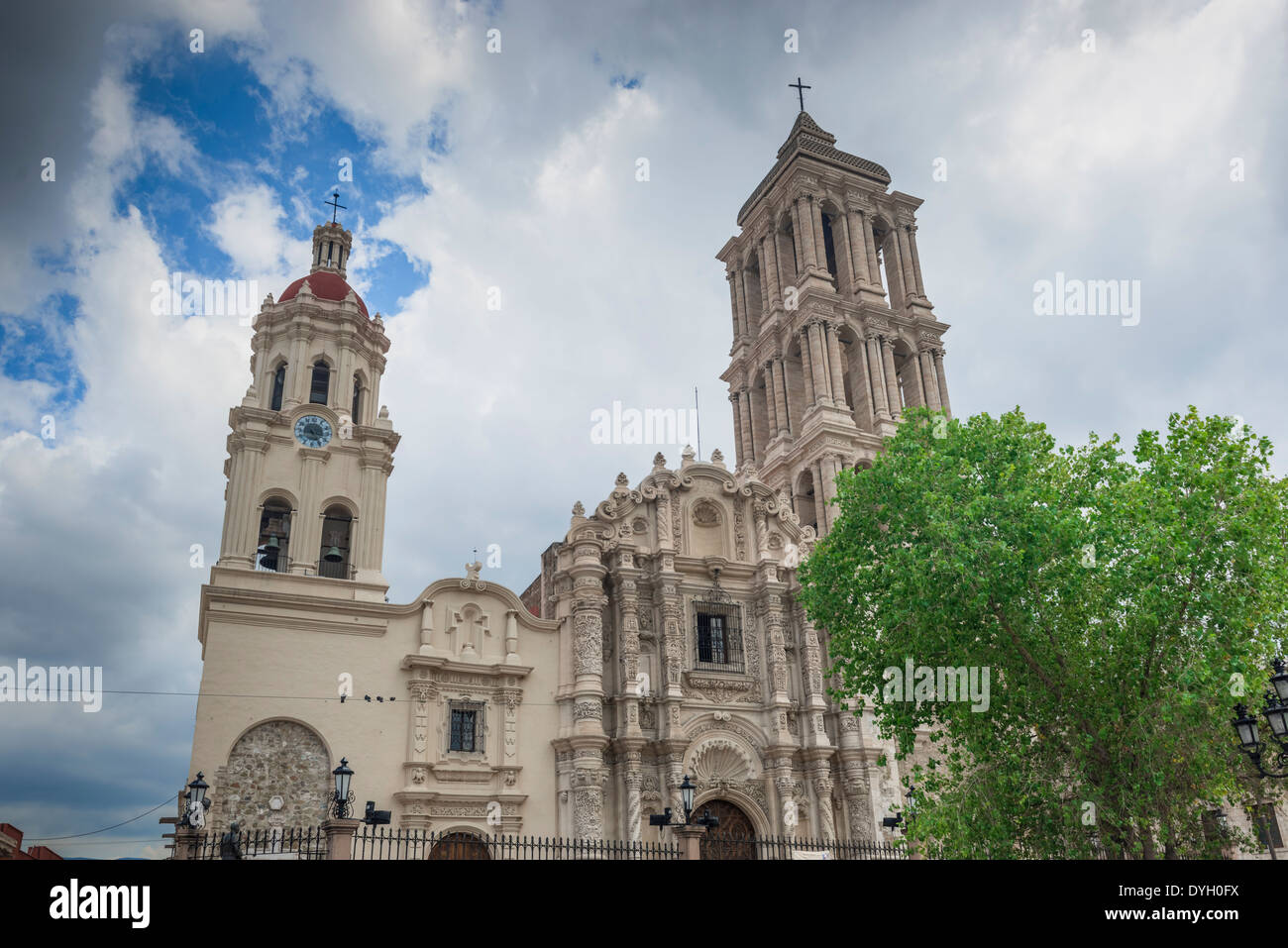 Cathedral de Santiago in Saltillo Mexico Stock Photo - Alamy