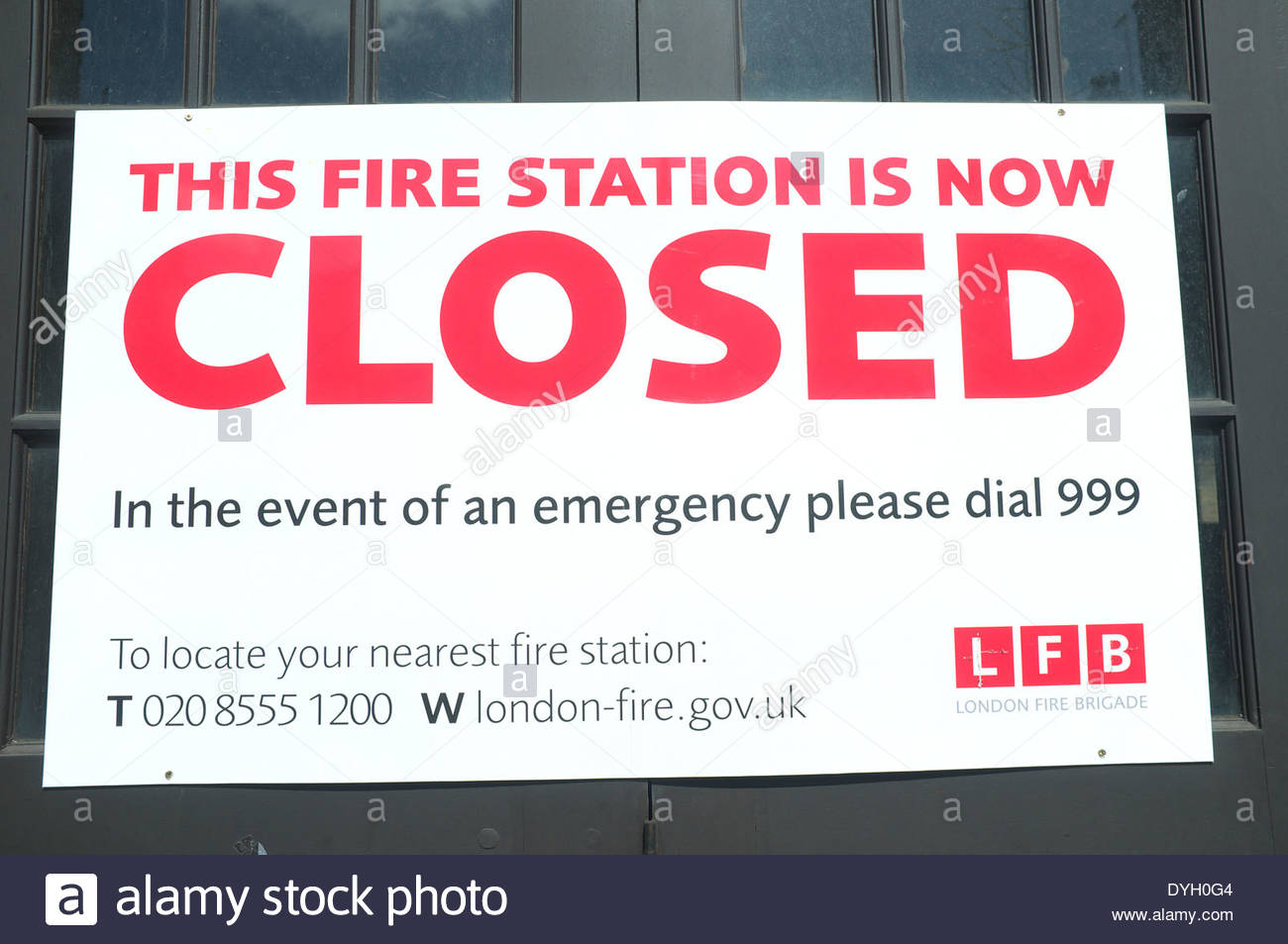 Fire Station Closure High Resolution Stock Photography and Images - Alamy